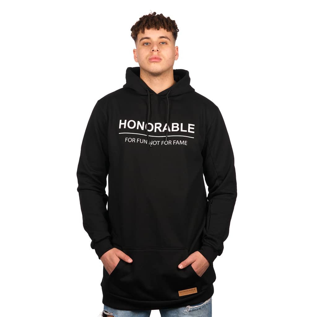Sudadera Honorable First chair – (Negra) – Honorable Clothing
